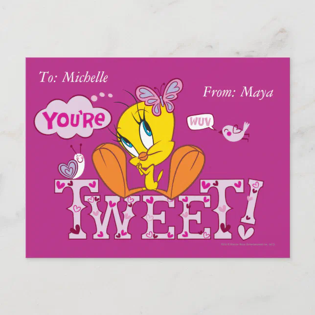 You're Tweet Postcard | Zazzle