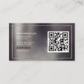 YOUTUBE Channel Advertisement QR Code Photo Business Card | Zazzle