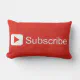 Youtube Subscribe Pillow | Zazzle