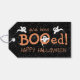You've Been Booed Cute Ghost Halloween Candy Favor Gift Tags | Zazzle