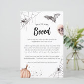 You've Been Booed Neighborhood Halloween Game | Zazzle