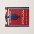 You've Been Drafted Into Poop Squad - Baby Reveal Jigsaw Puzzle | Zazzle