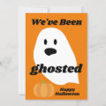You've Been Ghosted Game Neighborhood Halloween Invitation | Zazzle