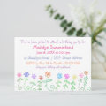 You've Been Picked -3x5 Girl's Birthday Invitation | Zazzle