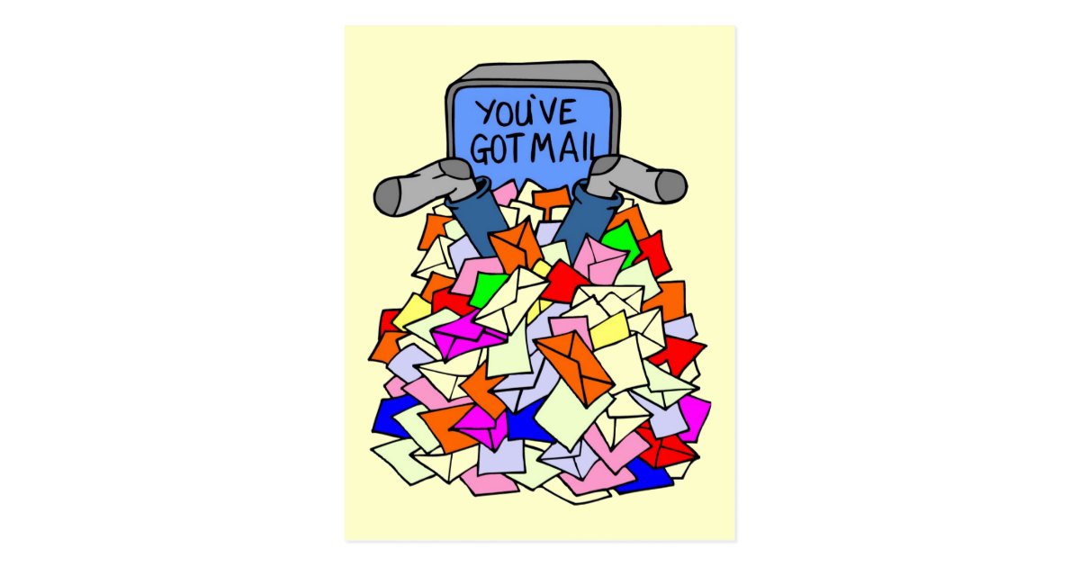 You've Got Mail Postcard | Zazzle.com