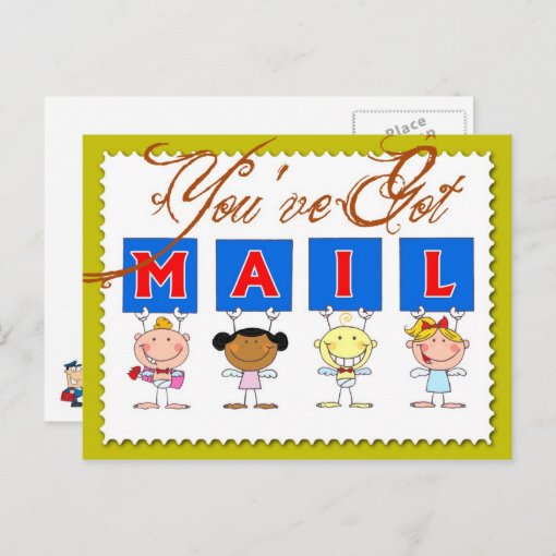 You've got mail! postcard | Zazzle