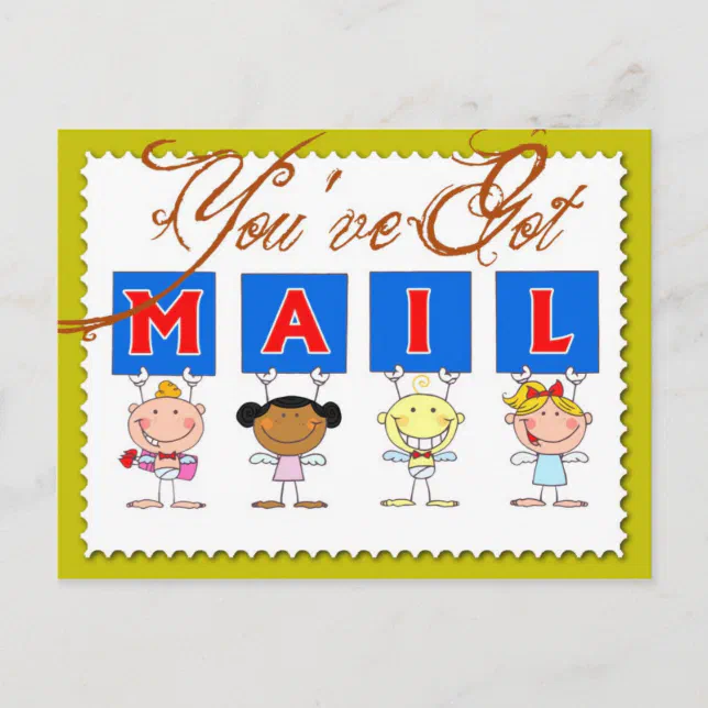 You've got mail! postcard | Zazzle
