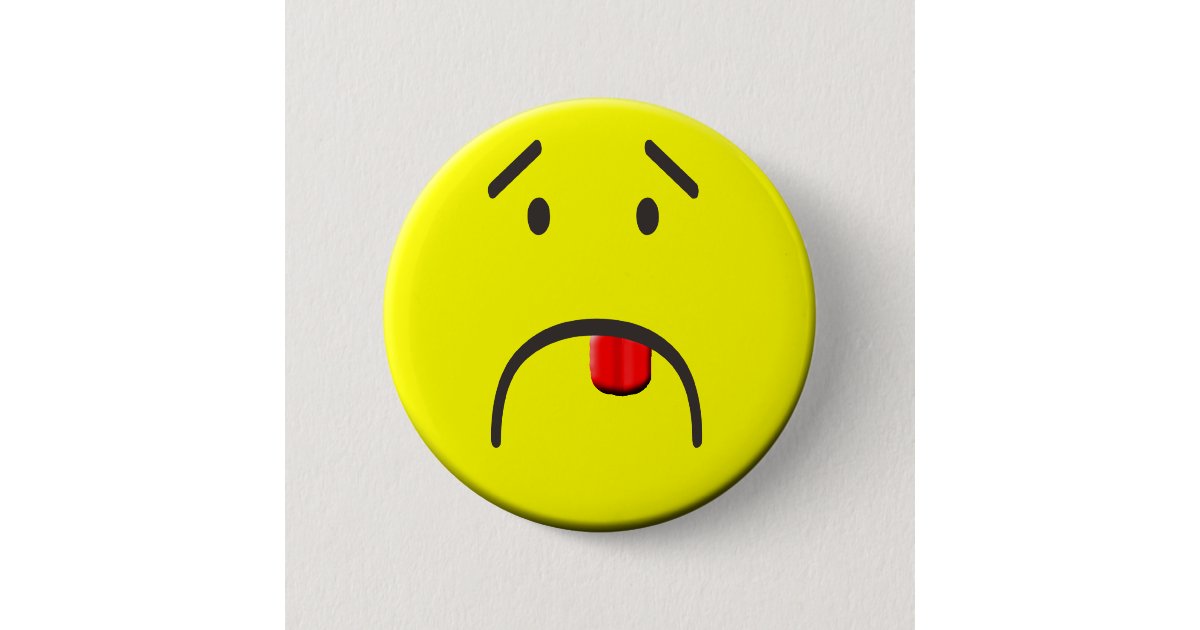 "Yuck Button | Zazzle