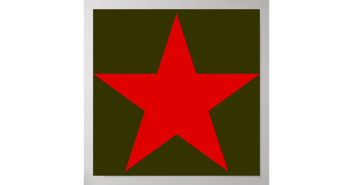 Yugoslavia Red Star Poster | Zazzle