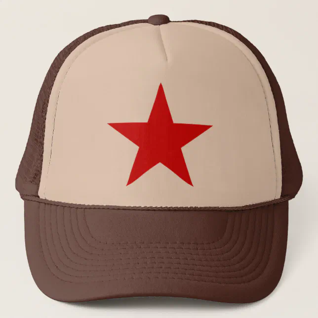 Yugoslavia Red Star Trucker Hat | Zazzle
