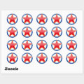 Yugoslavia - retro classic round sticker | Zazzle