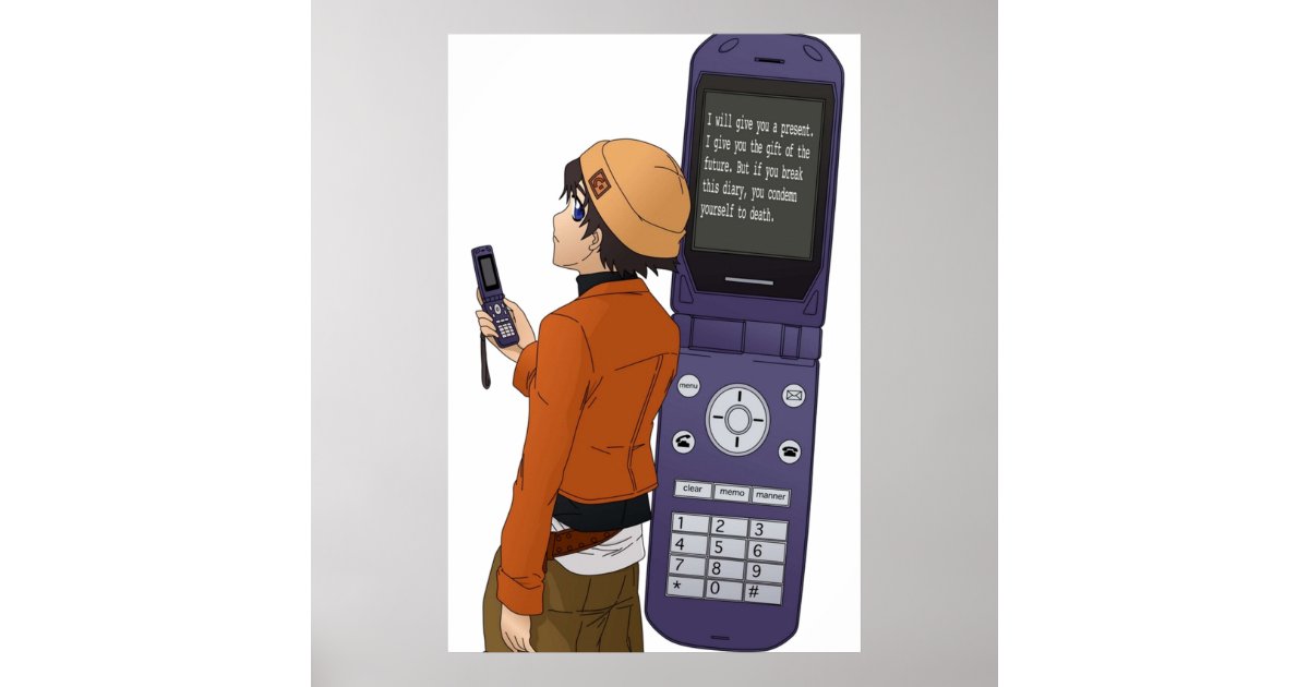 Yuki and the Future Diary Poster | Zazzle