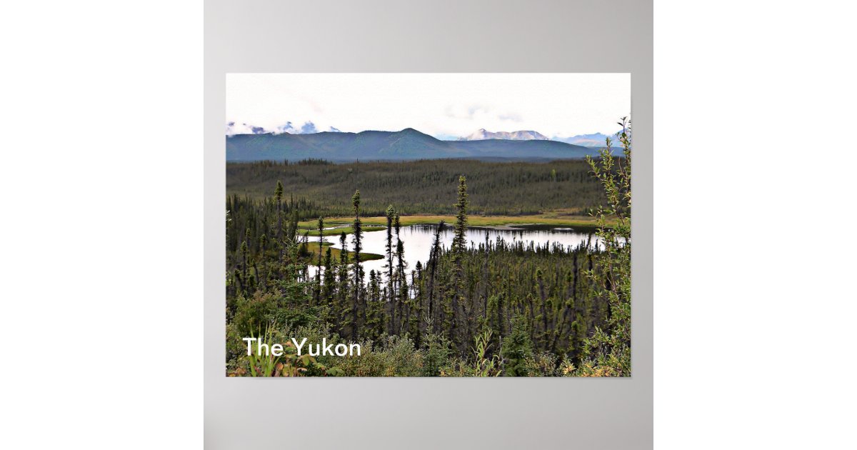 Yukon Pond Poster | Zazzle
