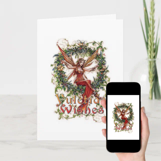 Yule Blessings: Greeting Cards | Zazzle
