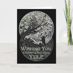 Pagan Yule Cards | Zazzle