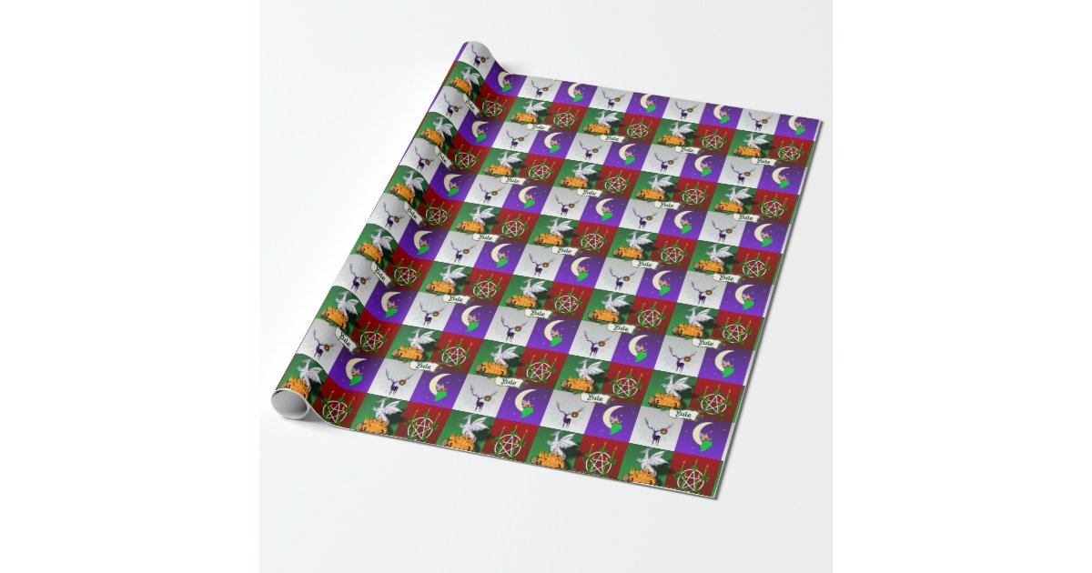 YULE WRAPPING PAPER | Zazzle