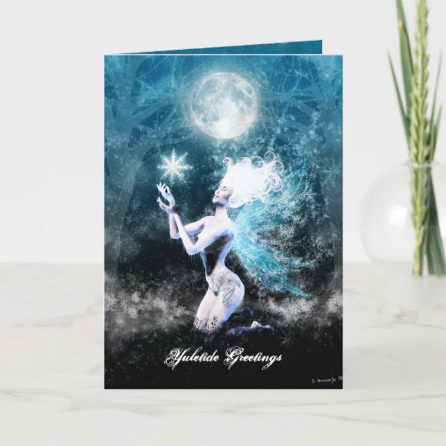 Yuletide Greetings Holiday Card | Zazzle