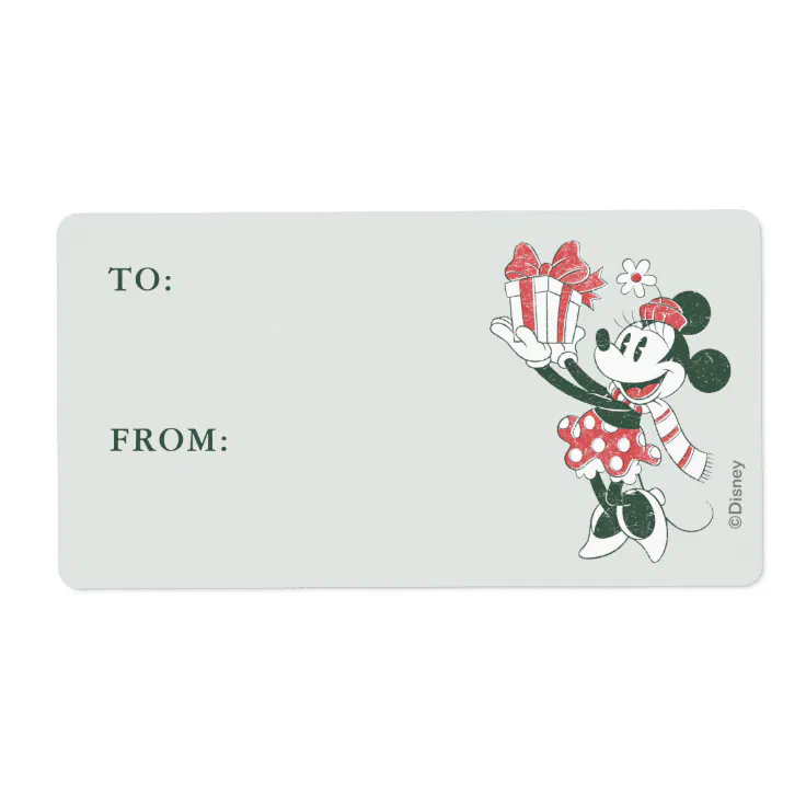 Yuletide Joy | Minnie Noel Label | Zazzle