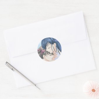 Yumi x Sachiko | Maria-sama ga Miteru | Marimite Classic Round Sticker ...