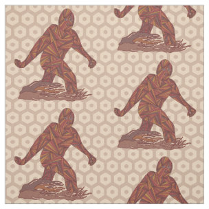 Bigfoot Fabric | Zazzle