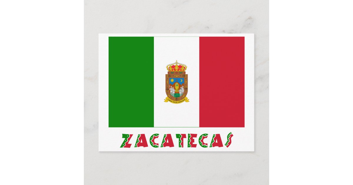 Zacatecas Unofficial Flag Postcard | Zazzle