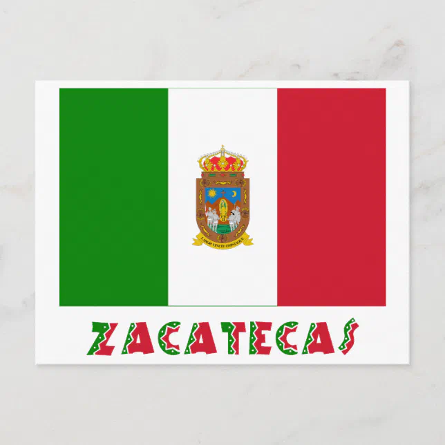 Zacatecas Unofficial Flag Postcard | Zazzle