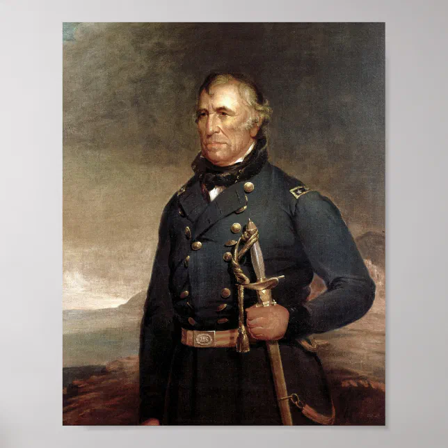 Zachary Taylor Poster | Zazzle