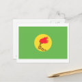 Zaire Flag (1971-1997) Postcard | Zazzle