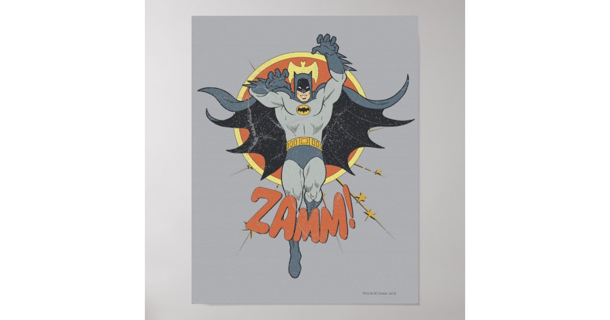 ZAMM Batman Graphic Poster | Zazzle