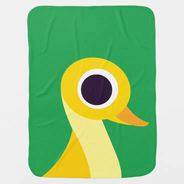 Zander the Duck Stroller Blanket | Zazzle