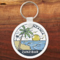 Zanzibar Tanzania Vintage Keychain | Zazzle