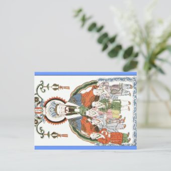 Zao Jun Chinese kitchen god postcard | Zazzle