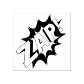 ZAP ! Rubber Stamp | Zazzle