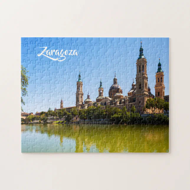 Zaragoza Spain custom text photo puzzles | Zazzle