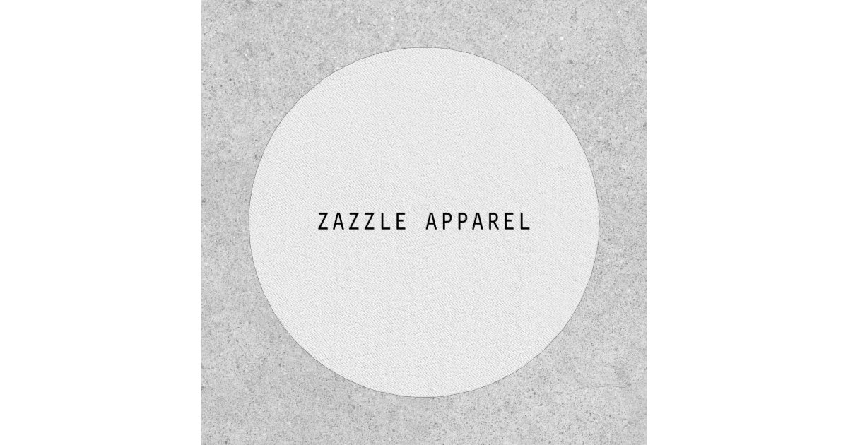 Zazzle Apparel draft patch | Zazzle