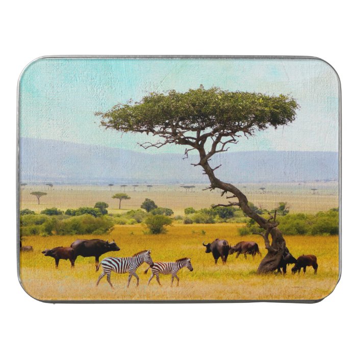 Zebra African Savanna Animals Travel Outdoor Jigsaw Puzzle | Zazzle.com