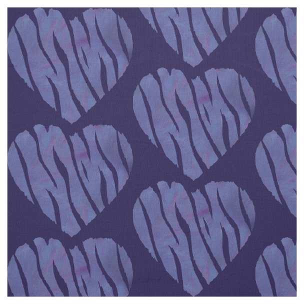 Purple zebra animal print pattern fabric | Zazzle