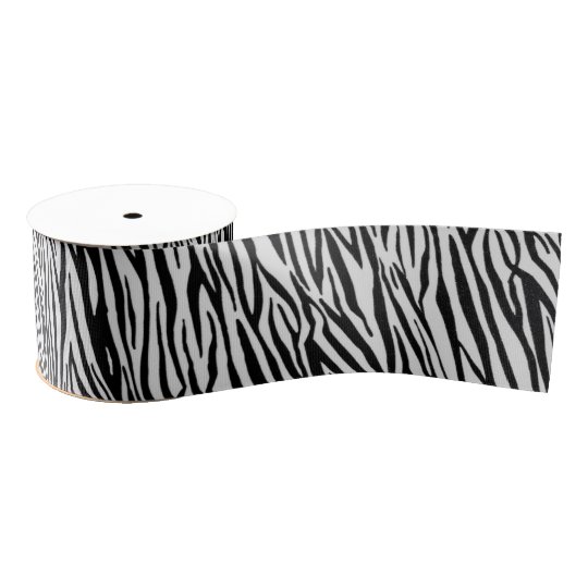 Zebra Animal Print Ribbon | Zazzle.com