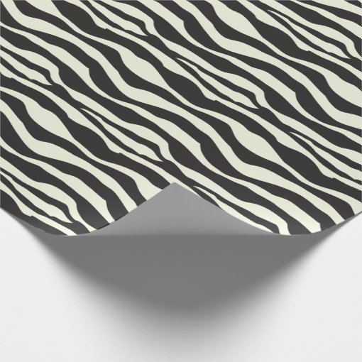 Zebra Animal Print Wrapping Paper | Zazzle