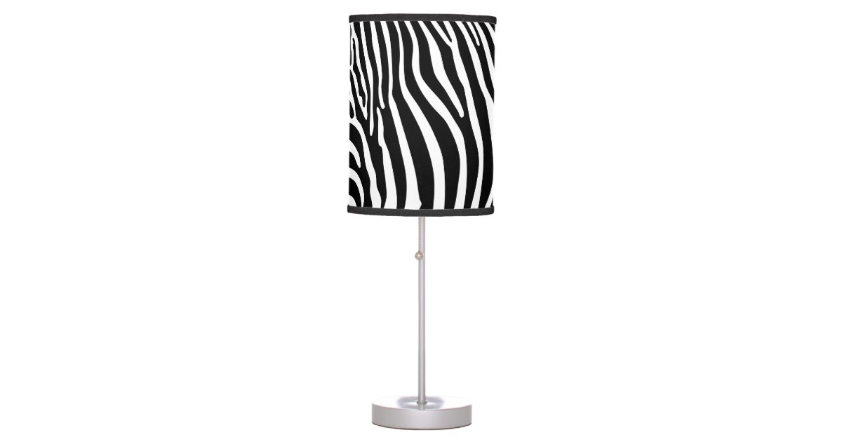 Zebra Animalprint Table Lamp | Zazzle