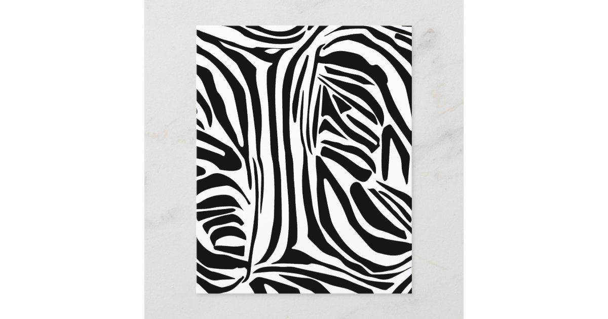 Zebra pattern flyer | Zazzle