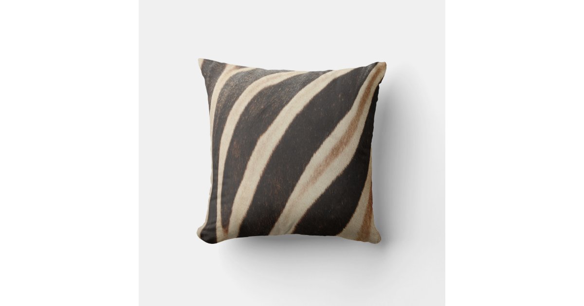 Zebra Print Cushion | Zazzle