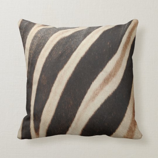 Zebra Print Cushion | Zazzle.com
