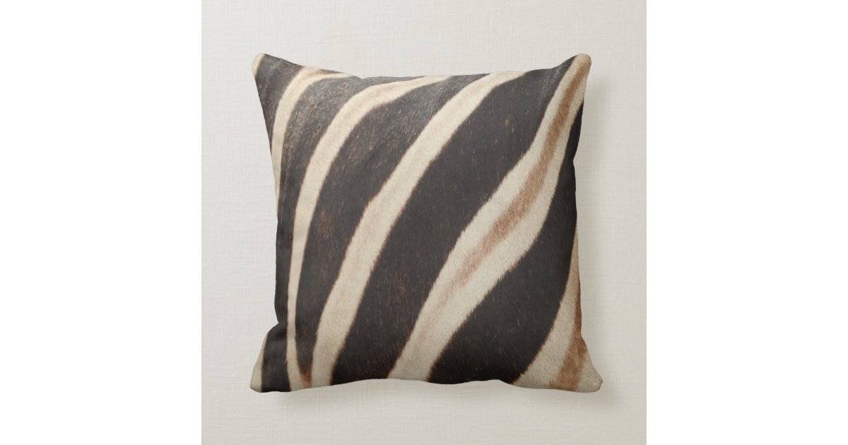 Zebra Print Cushion | Zazzle.com