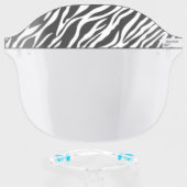 Zebra Print Face Shield | Zazzle