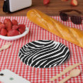 Zebra Print Paper Plates | Zazzle