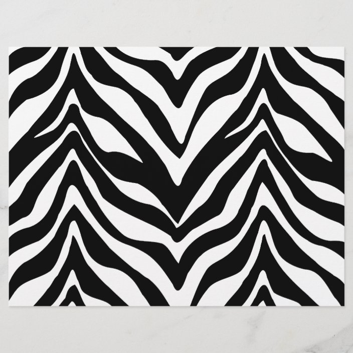 Zebra Print Party Paper | Zazzle.com