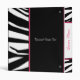 Zebra Print Teacher Binder | Zazzle