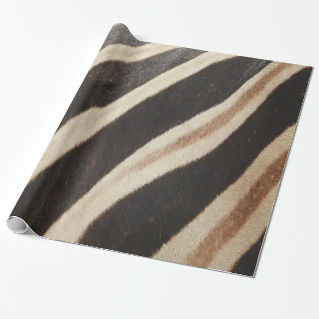 Zebra Print Wrapping Paper | Zazzle