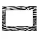 Zebra Print, Zebra Stripes, Black And White Magnetic Frame | Zazzle